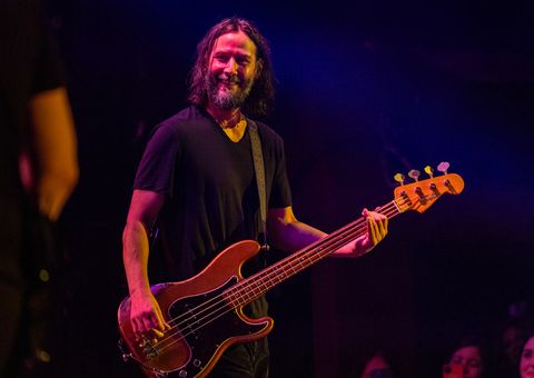 Keanu Reeves shares his bass guitar journey | Guitar World