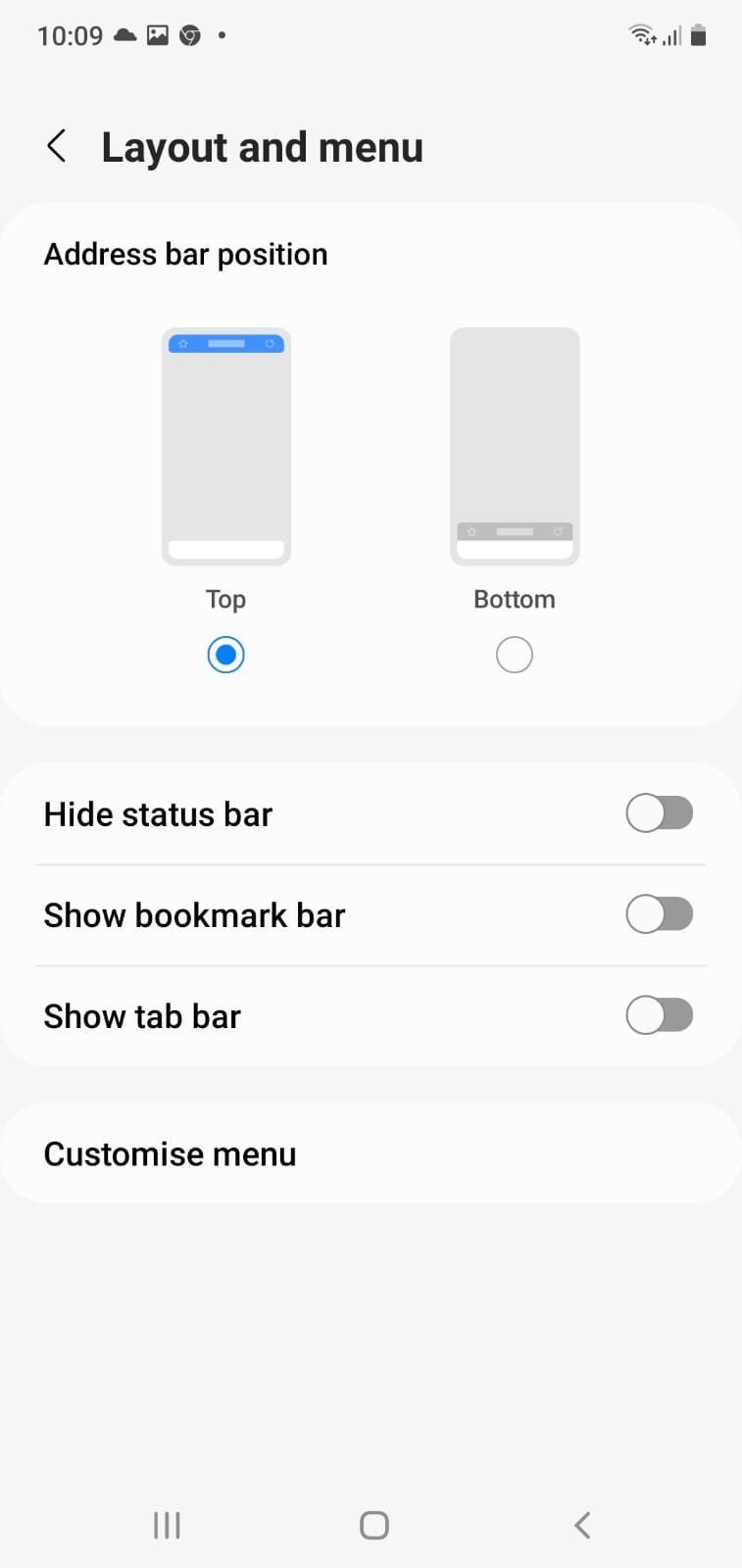 How to move the URL bar to the bottom of your screen with the Samsung ...