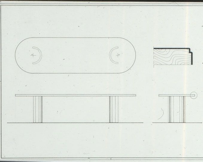 Molteni&C presents the Blevio table by Ignazio Gardella | Wallpaper