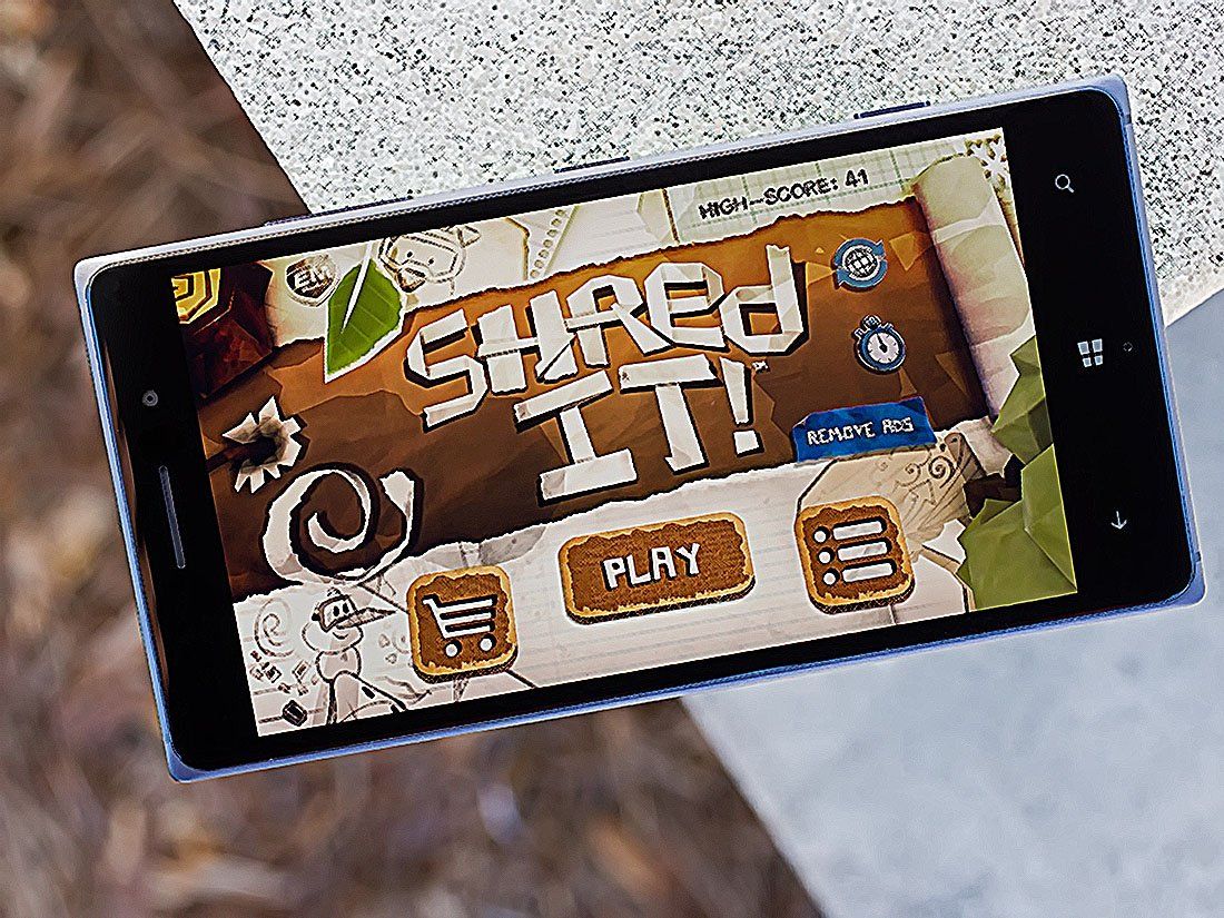 Shred It! - downhill fun for your Windows Phone | Windows Central