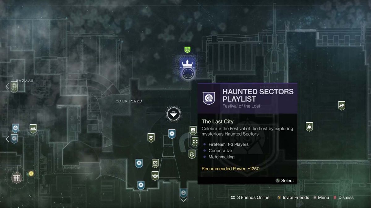What are Destiny 2 Haunted Sectors in Festival of the Lost 2021? | GamesRadar+