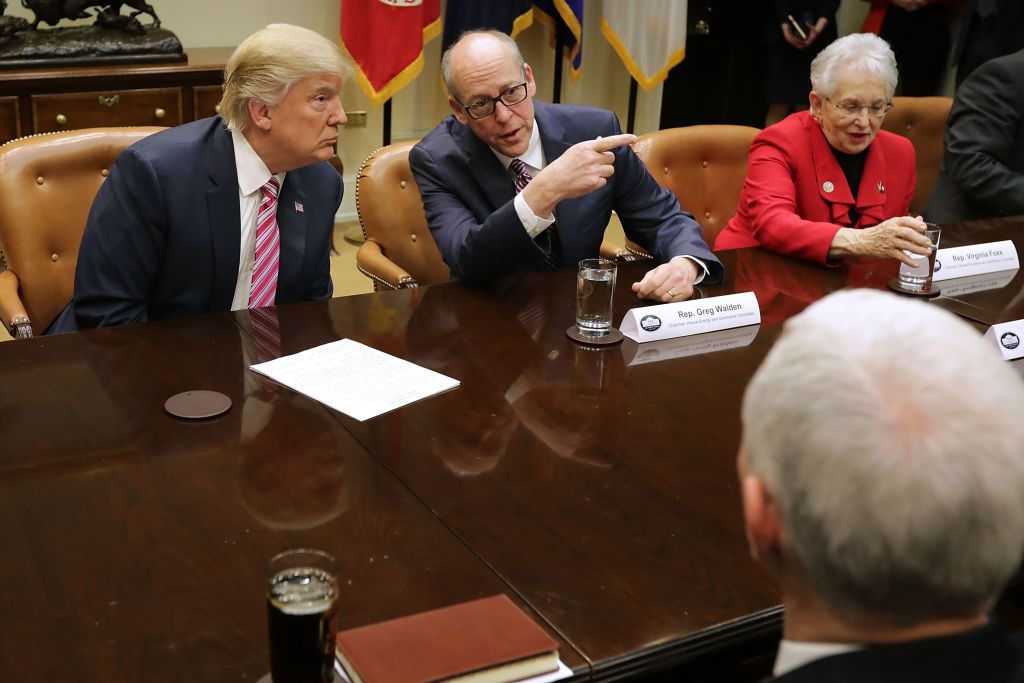 Trump holds 'listening session' for 'victims' of ObamaCare | The Week