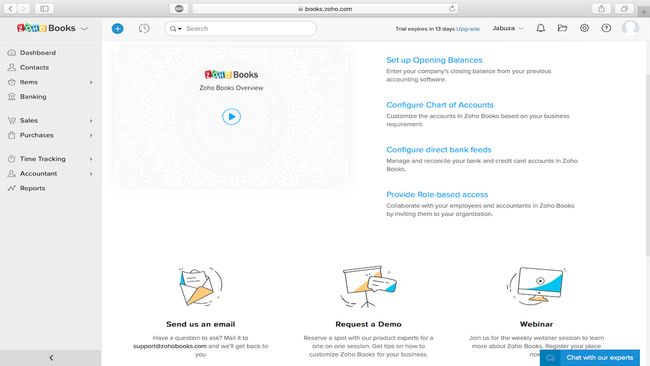 Zoho Books | TechRadar