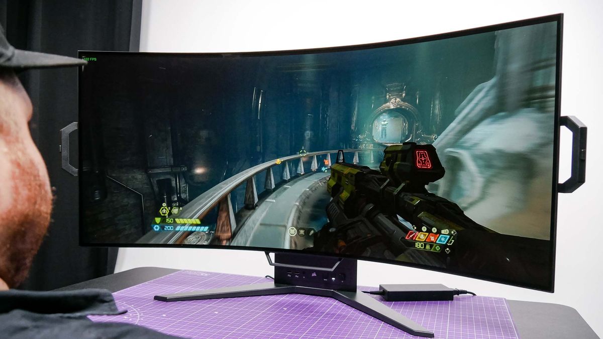 I just tested the strangest OLED gaming monitor of the year | Tom's Guide
