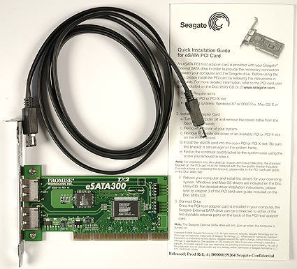 Product Details - Seagate 500 GB External Hard Drive Goes eSATA | Tom's ...