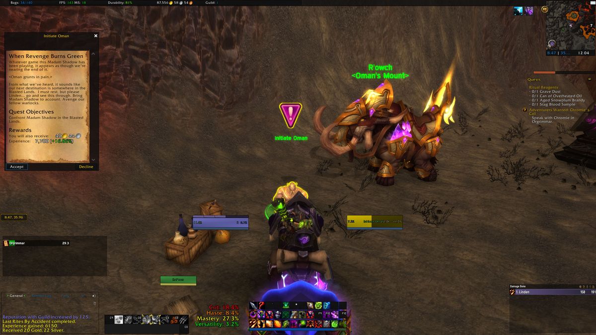 WoW When Revenge Burns Green: How to defeat Lord Banehollow | PC Gamer