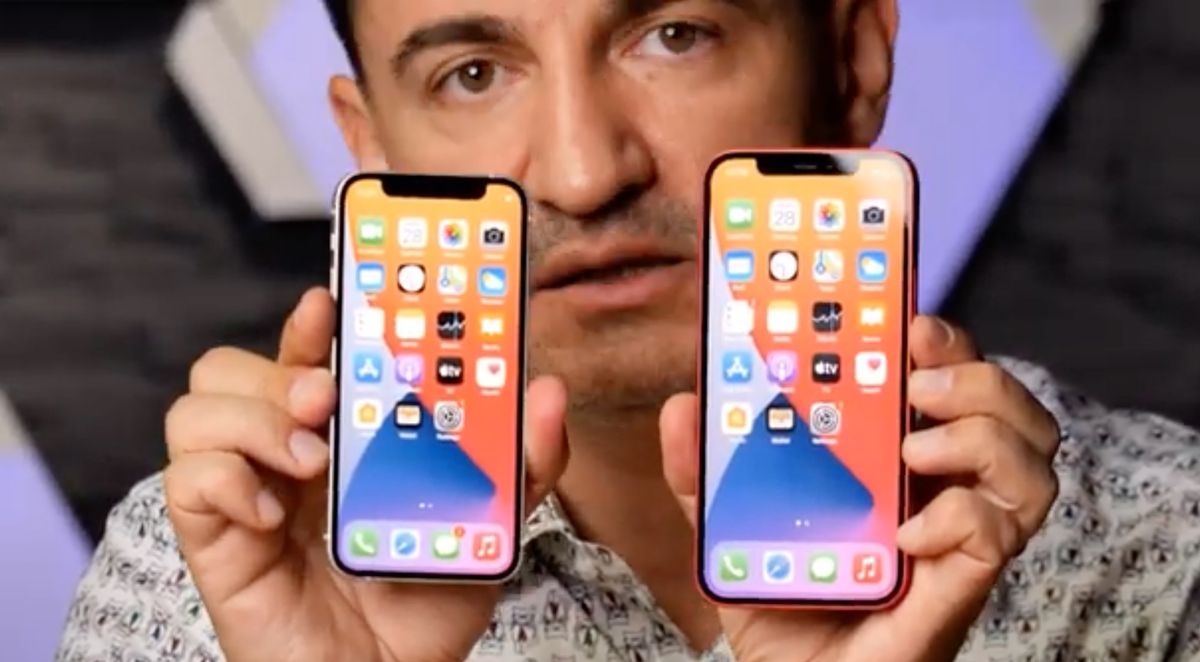 iPhone 12 mini hands-on video shows Apple's phone in all its miniature ...