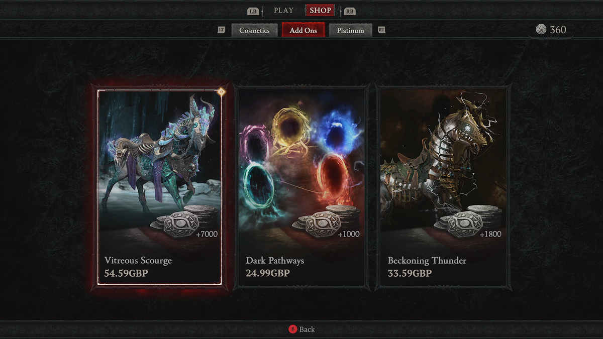 Diablo 4 has done little to earn these absurdly priced ...