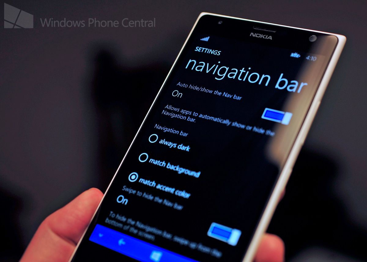 New Windows Phone 8.1 gallery shows off navigation bar and more ...