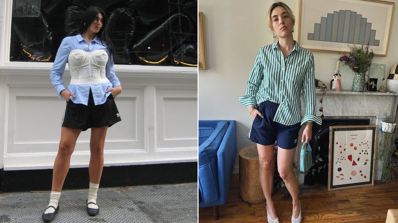 Summer's Athletic Shorts Trend Is Sporty and Subversive | Marie Claire