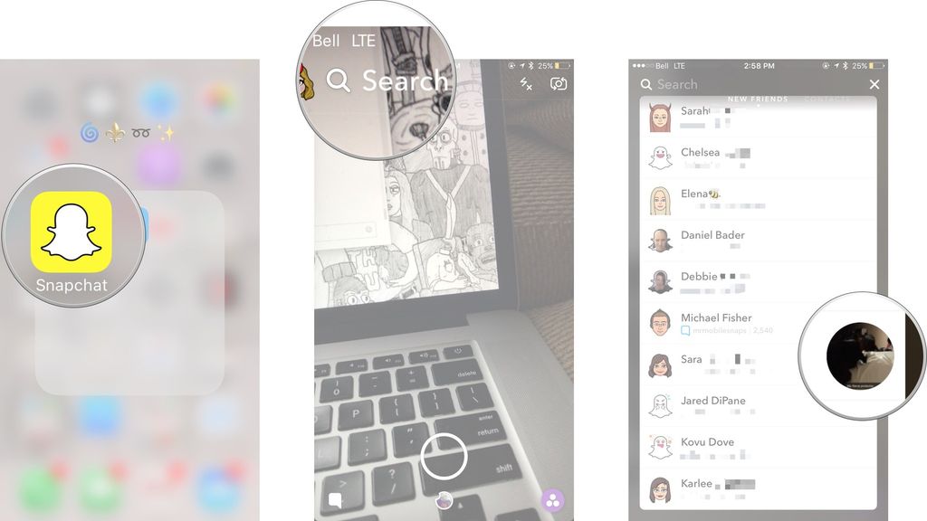 How to use Snapchat's new Universal Search Bar | iMore