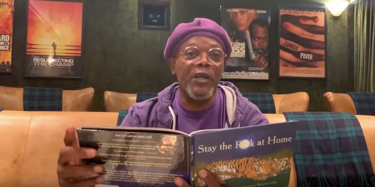 Check Out Samuel L. Jackson Reading New Kids Story 'Stay The F*ck At ...