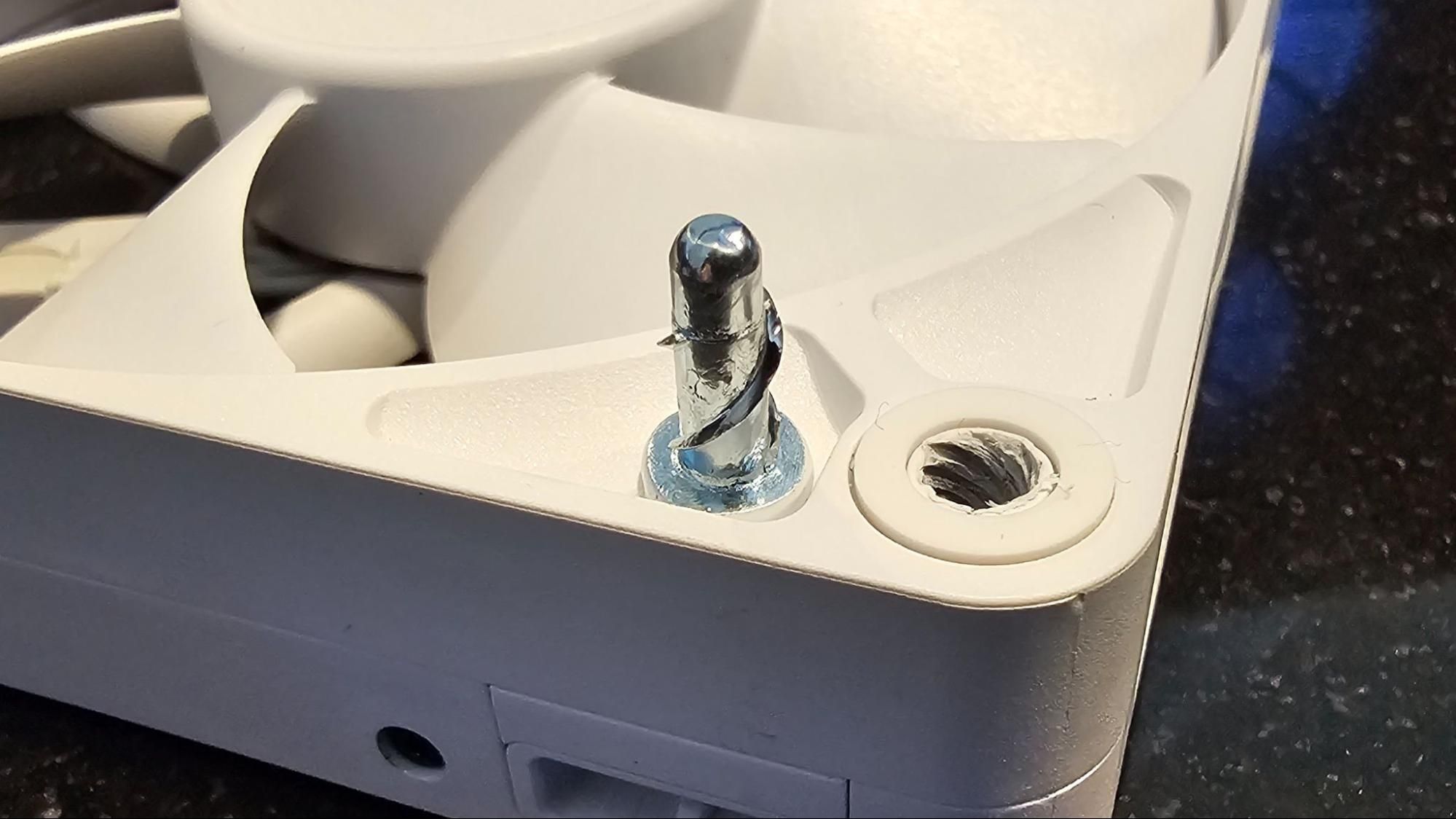 Corsair's redesigned PC fan screw installs with a single turn, shaving ...