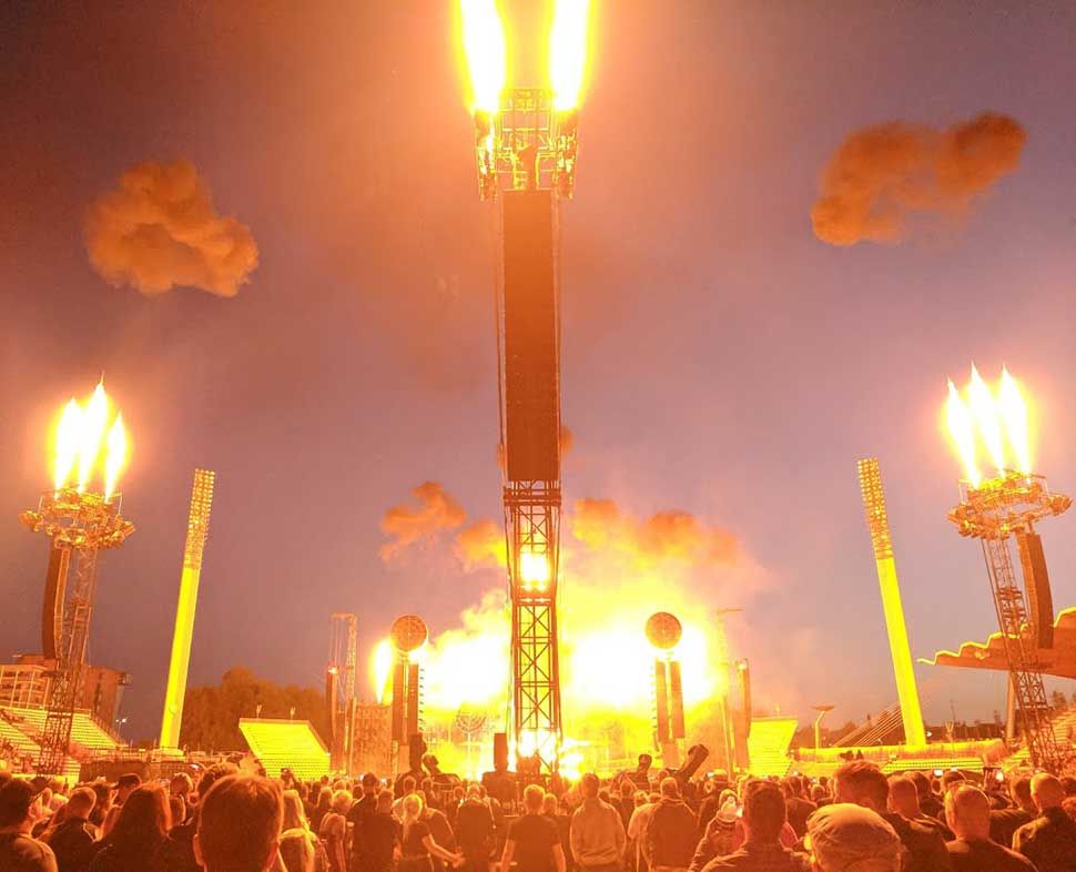 We saw Rammstein play two shows in the most metal city on the planet ...