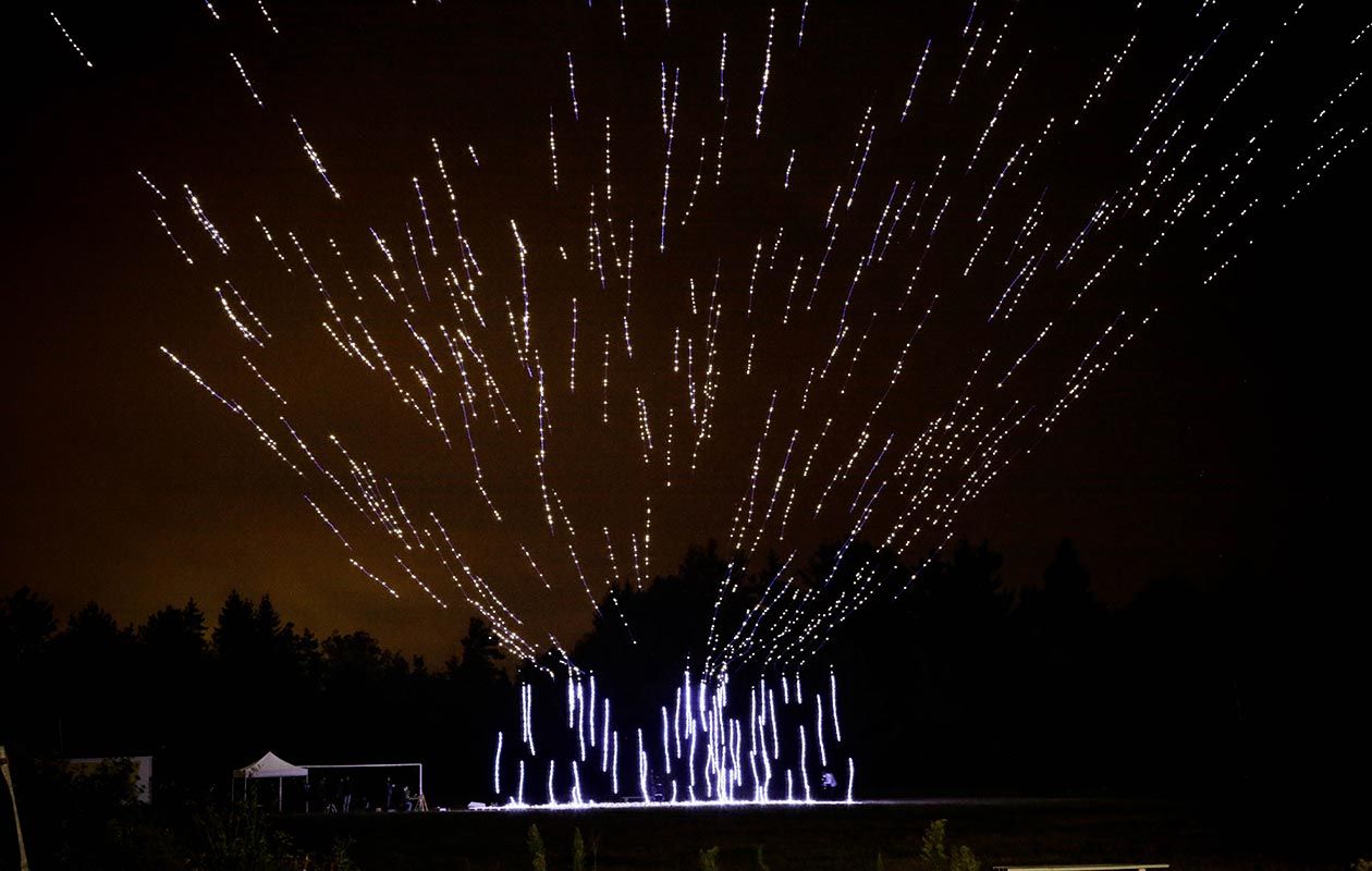 'Firework' Drones Swarm the Sky, Setting New World Record | Live Science