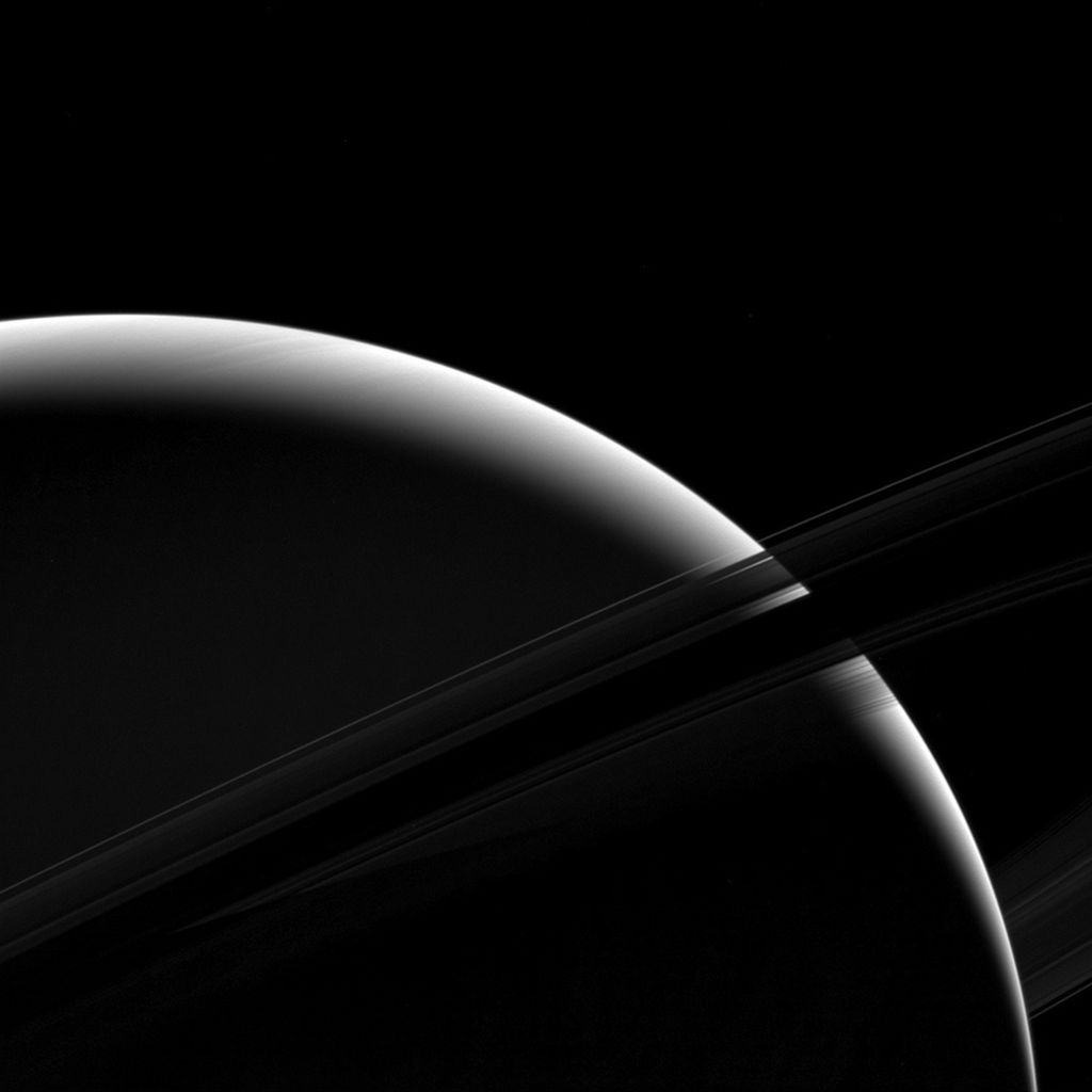 Dark Side of Saturn's Rings Revealed by Cassini Spacecraft | Space