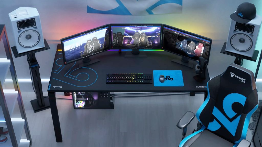 The best gaming desk in 2025 - top desks for gaming | TechRadar
