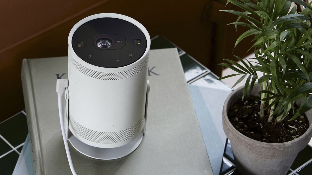 Samsung launches The Freestyle: a super stylish projector that looks ...