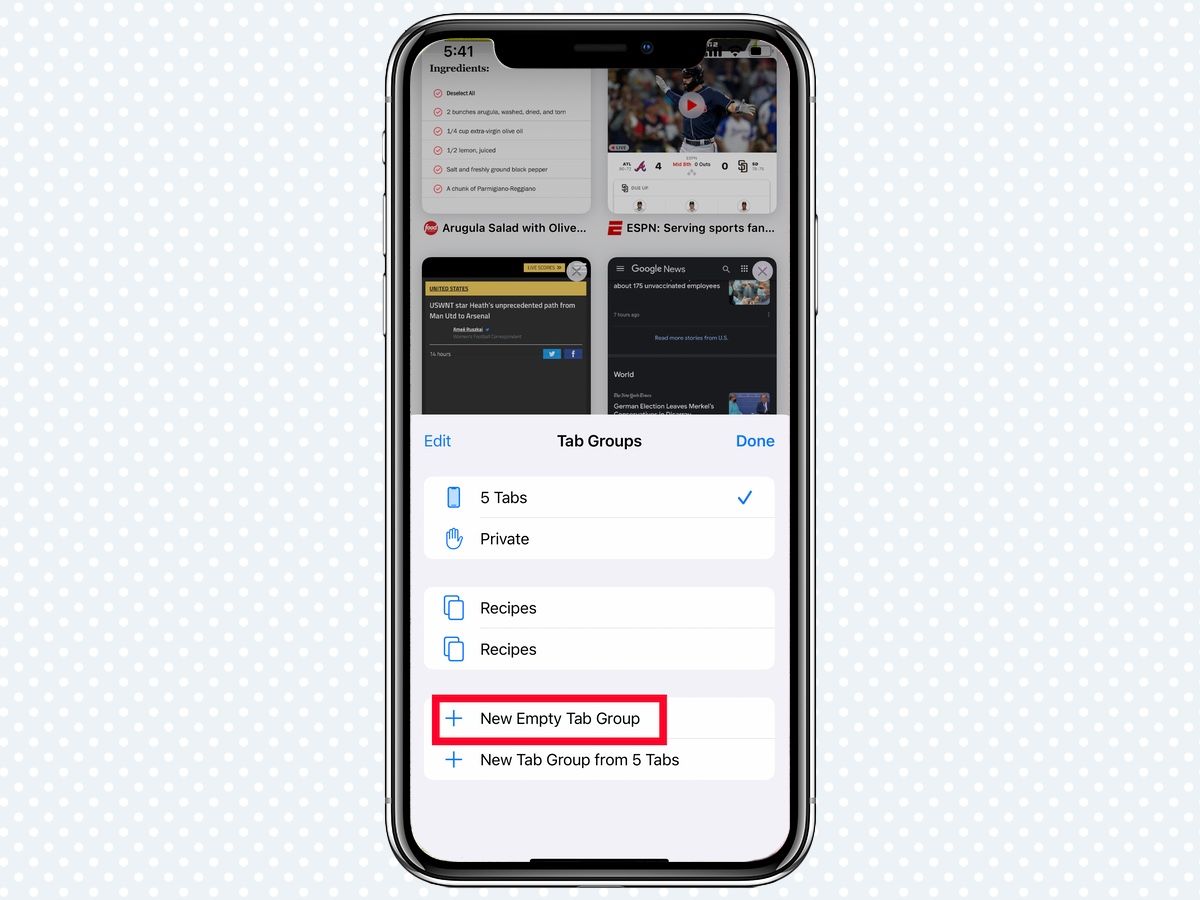 How to use Tab Groups in iOS 15 Safari | Tom's Guide