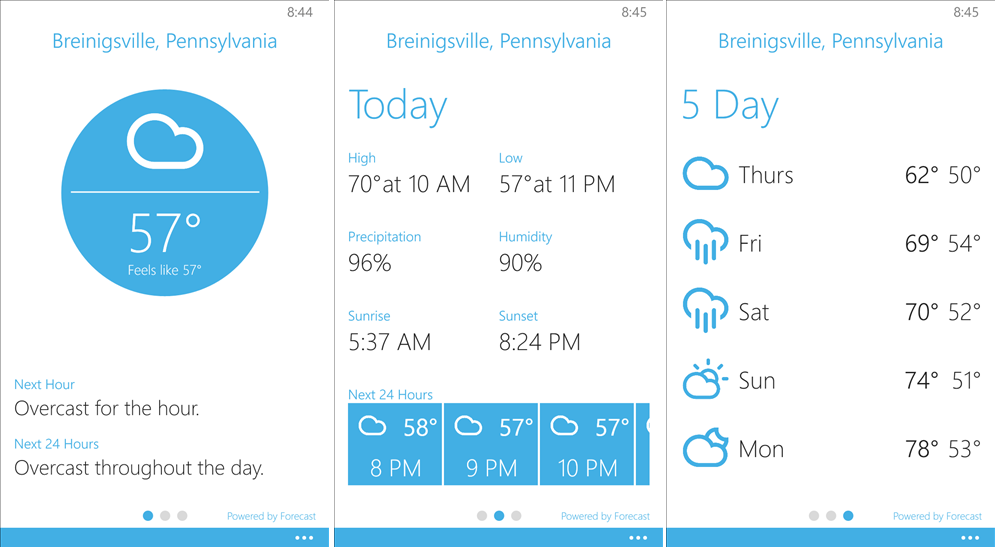 'Blue Skies' weather updated to gain radar maps and more! | Windows Central