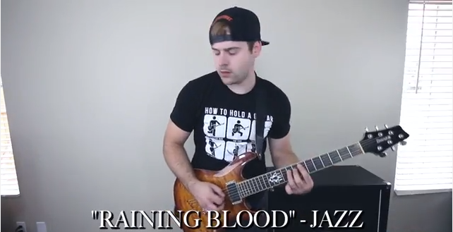 Jazz Version of "Raining Blood"? Check Out 15 Classic Guitar Riffs ...