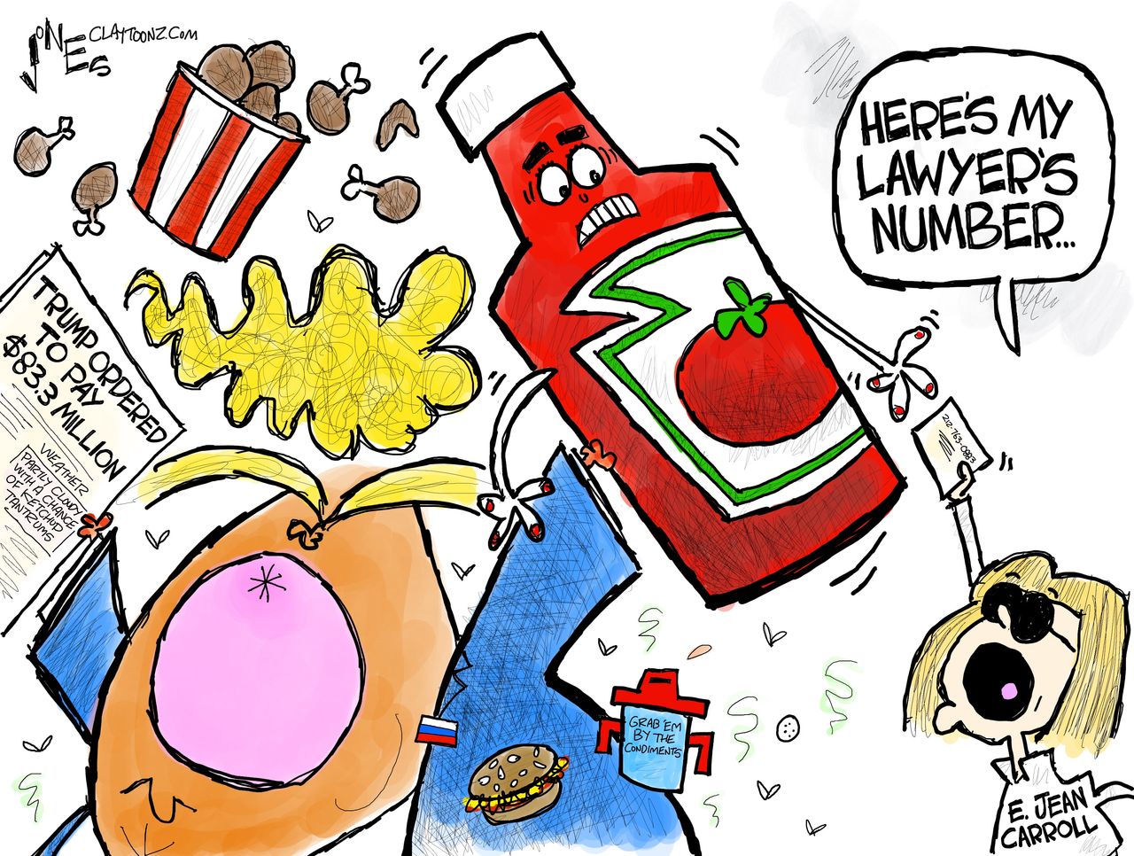 5 costly cartoons on the Trump defamation verdict | The Week