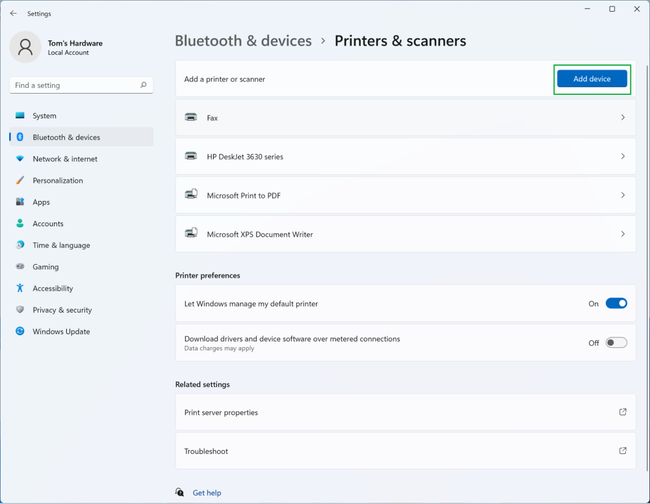 How to Add a Printer in Windows 11 or 10 | Tom's Hardware