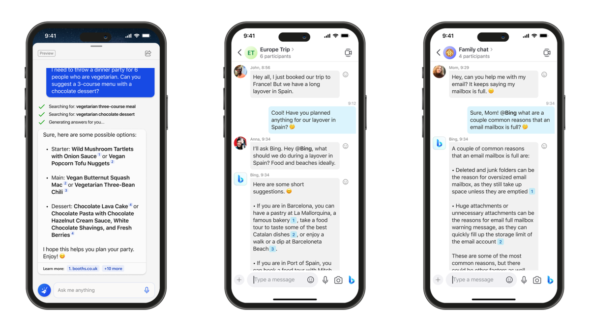 New Bing Chat AI is now available in Edge mobile, Bing apps, and Skype ...
