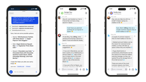 New Bing Chat AI is now available in Edge mobile, Bing apps, and Skype ...