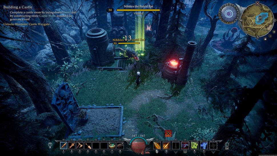 V Rising: Where to find Nibbles the Putrid Rat | PC Gamer