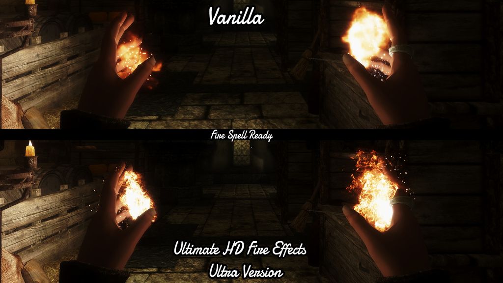 Burn Skyrim to the ground with this stunning, hyper-realistic fire mod ...