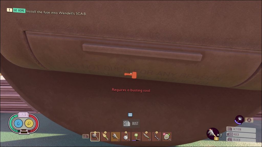 Wendell's SCAB location in Grounded | GamesRadar+