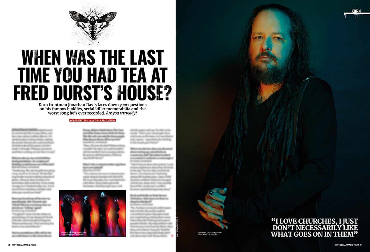 Jonathan Davis: “I don’t know why Korn haven’t headlined Download” | Louder