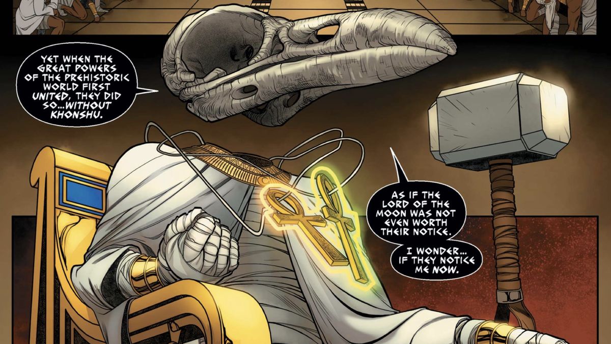 Moon Knight - the enigmatic Marvel history of Khonshu, the ever ...
