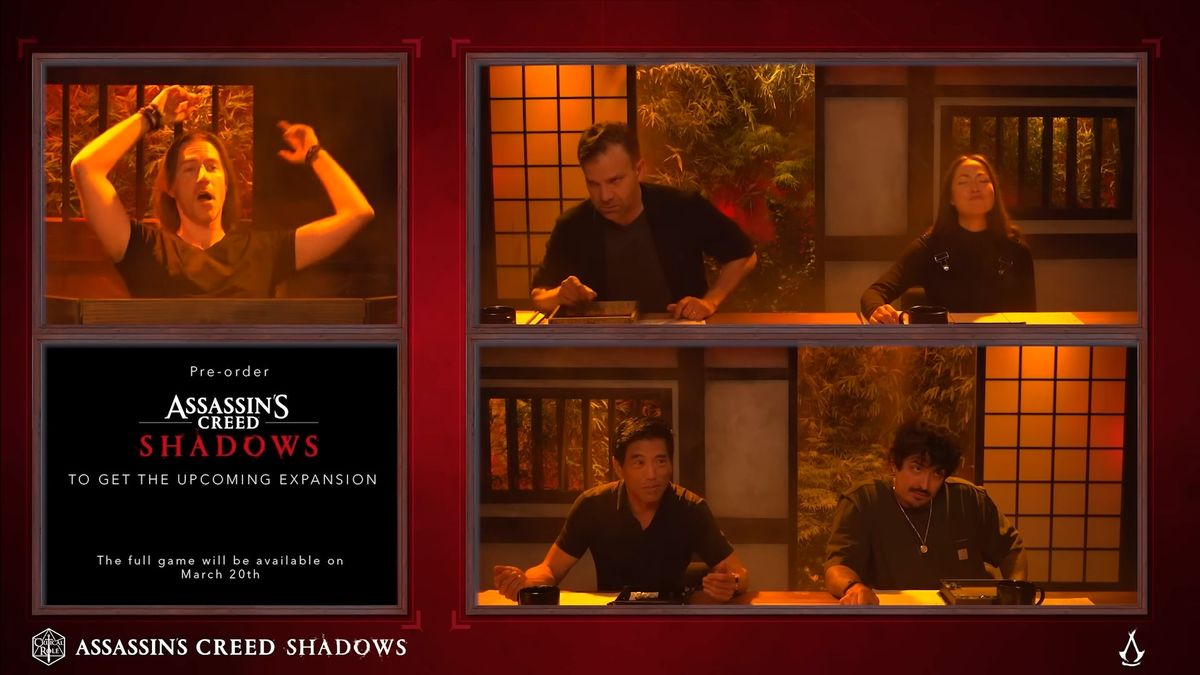 I turn my back for one second and now Assassin's Creed Shadows has ...