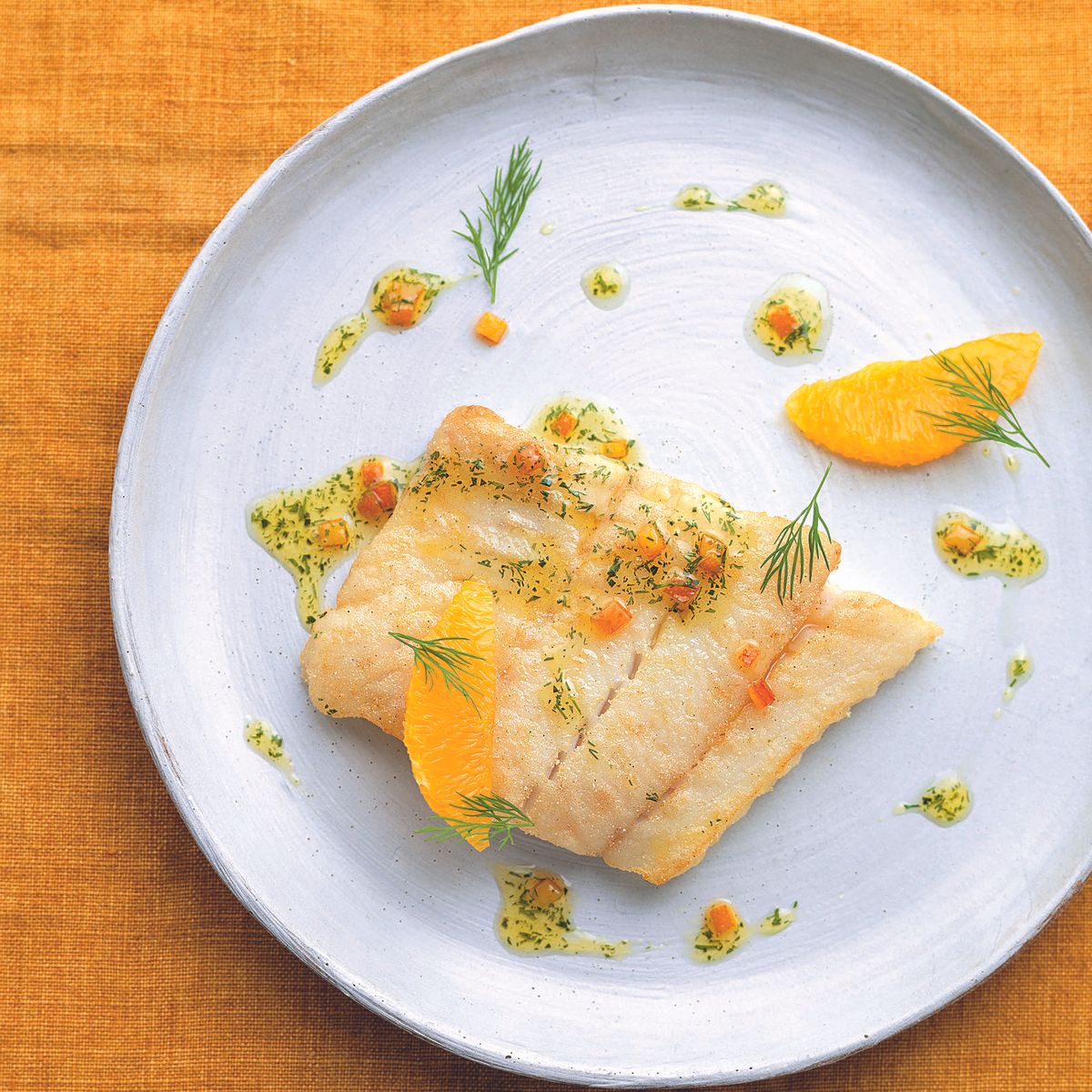 Tom Kerridge's Pollock with Orange | Dinner Recipes | Woman & Home