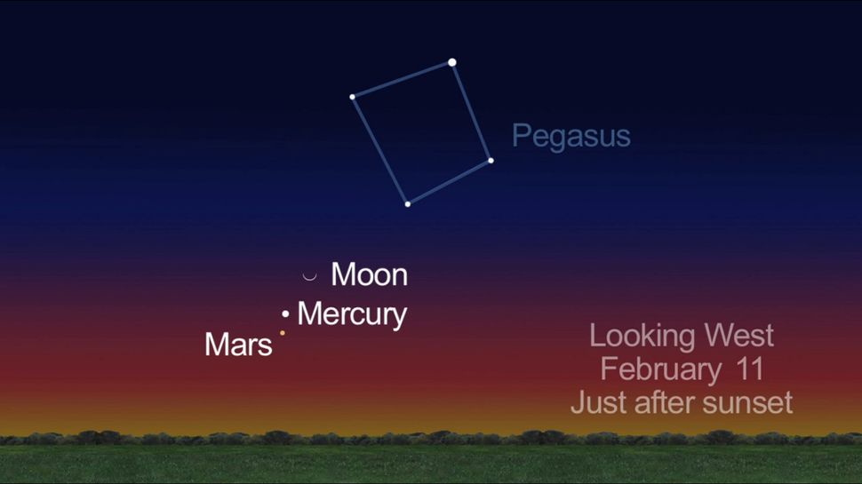 'Pink' Mercury Glows at Dusk This Month | Space