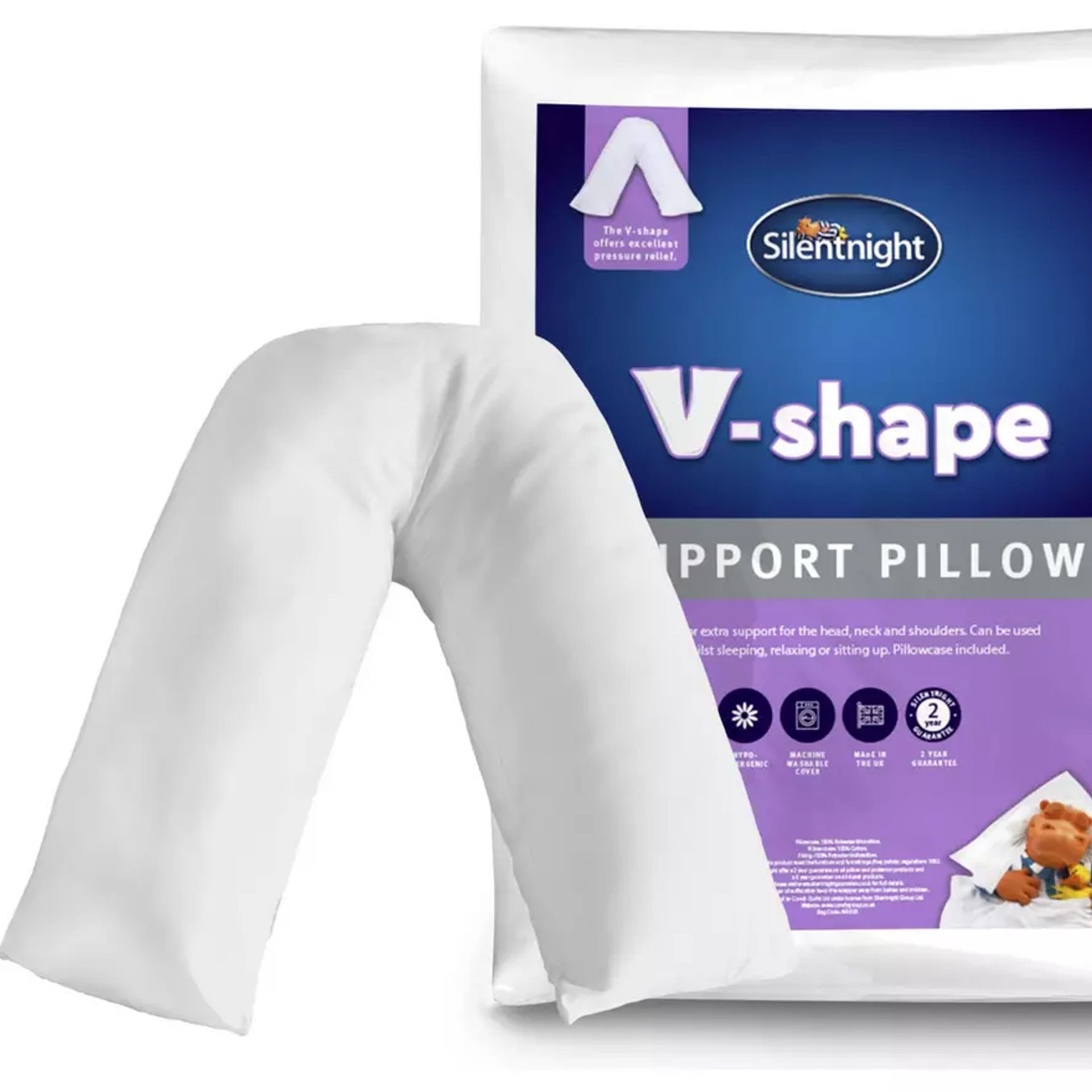 Do you need to swap to a V-shaped pillow? Experts reveal all | Ideal Home