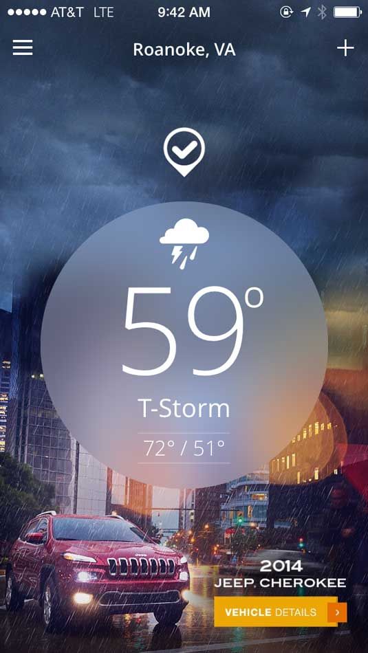 7 app design tips from The Weather Channel | Creative Bloq