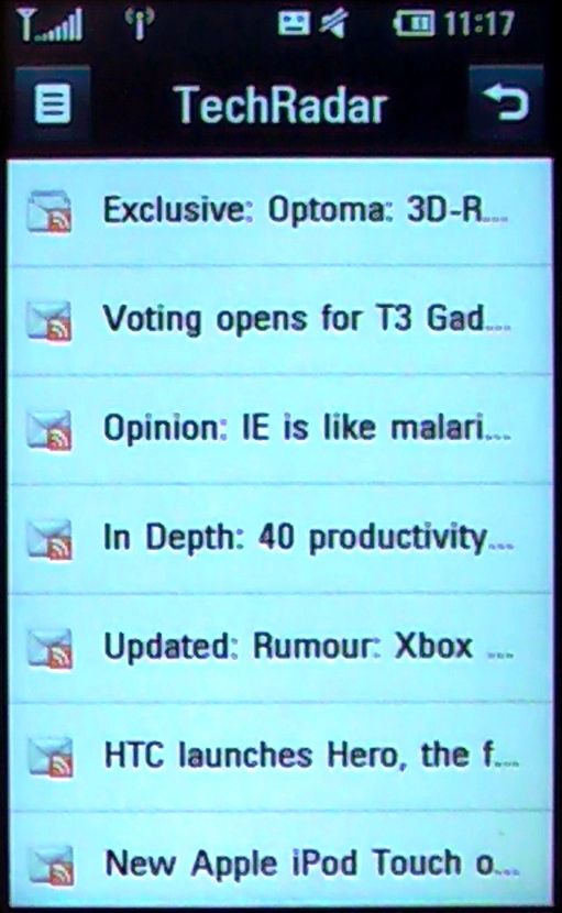 LG Viewty Smart - internet - LG Viewty Smart (GC900) review - Page 5 ...