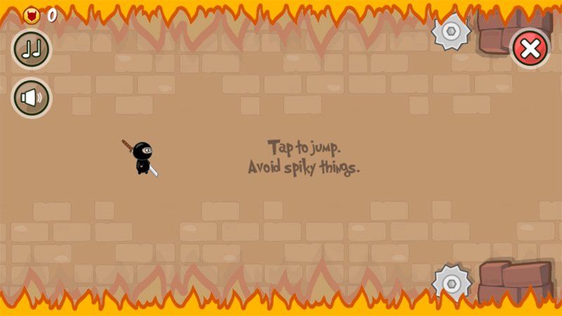 Ninja Shurican, a Windows Phone pitting flying ninjas against demons ...