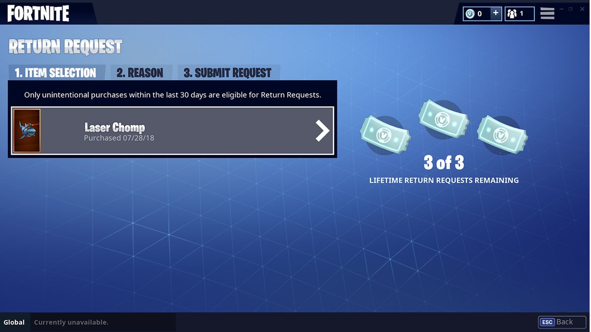 How to refund Fortnite skins, emotes and other items | GamesRadar+