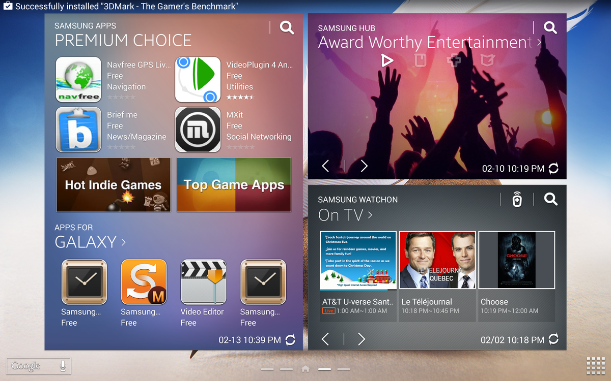 Samsung Galaxy Note 10.1 (2014) Software