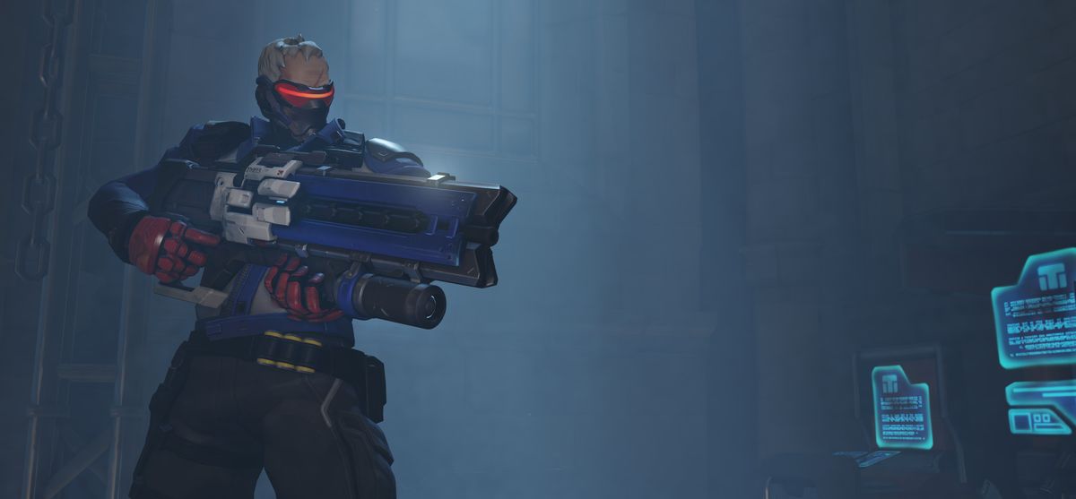 The latest Overwatch character revealed is Soldier: 76 | PC Gamer