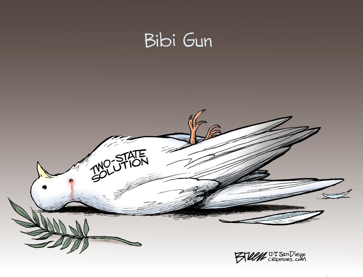 Political cartoon World Netanyahu election | The Week