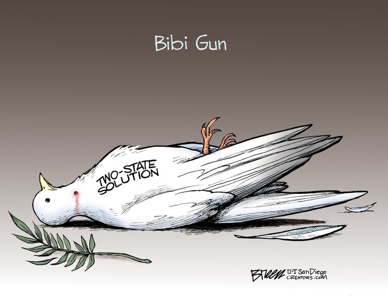 Political cartoon World Netanyahu election | The Week