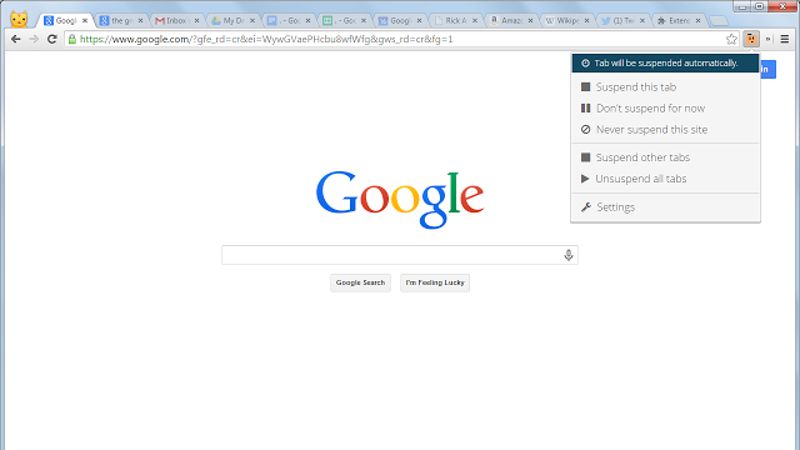 Great Suspender Extension