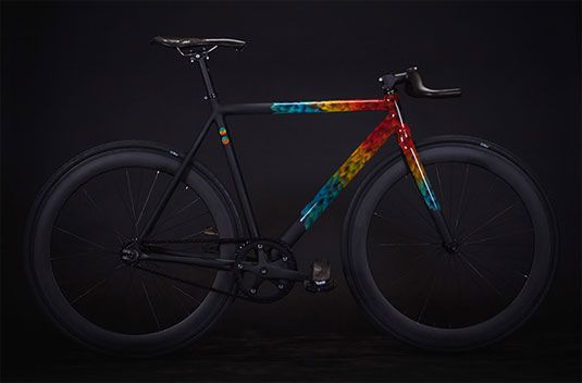 Beautiful bespoke bicycle is a hand-painted treat | Creative Bloq