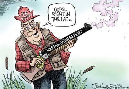 5 vice-laden cartoons about Dick Cheney | The Week