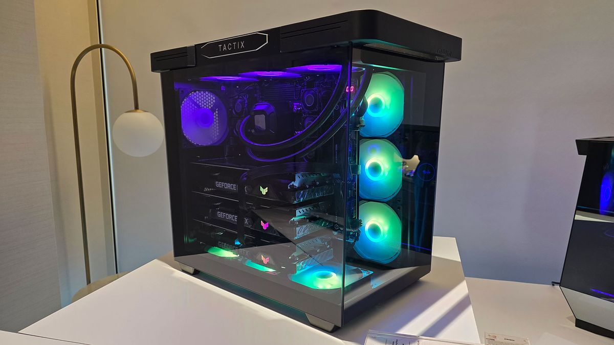 InWin celebrates 40 years with the ChronoMancy — futuristic 1.1m case ...
